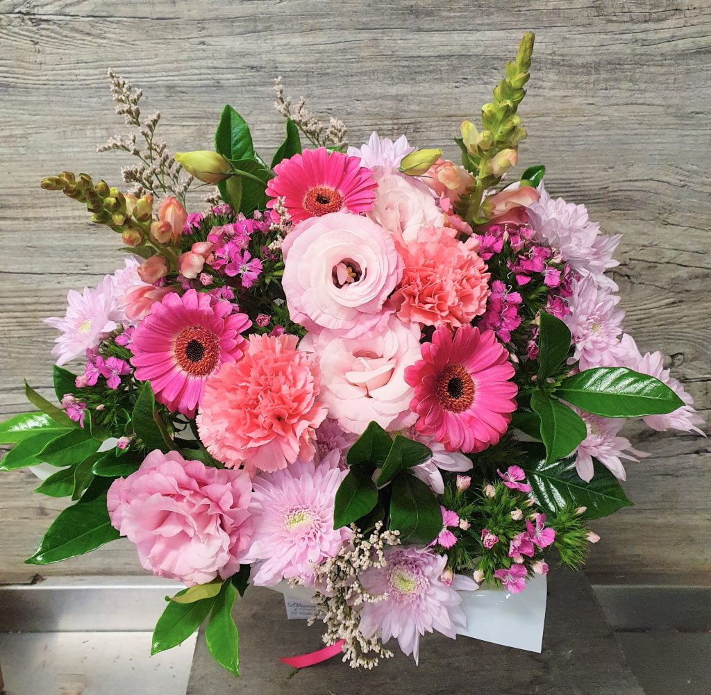 Baby Girl Posy Box - Generous - Blossoms of Tweed Banora Florist